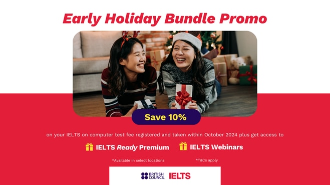 Early Holiday Bundle Promo 2024 | British Council