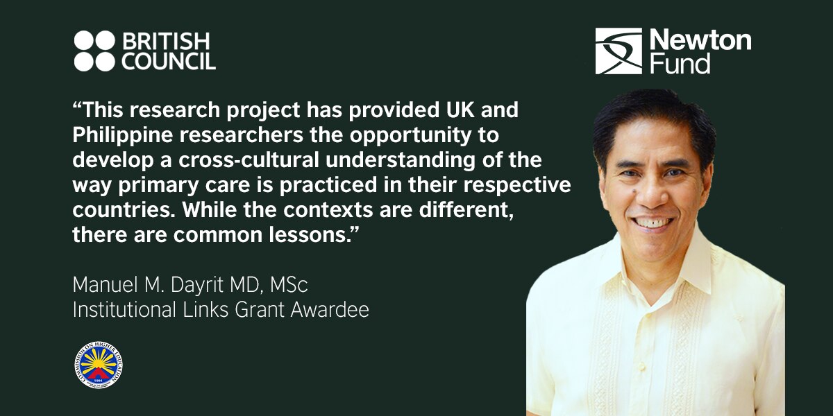 Manuel Dayrit | British Council